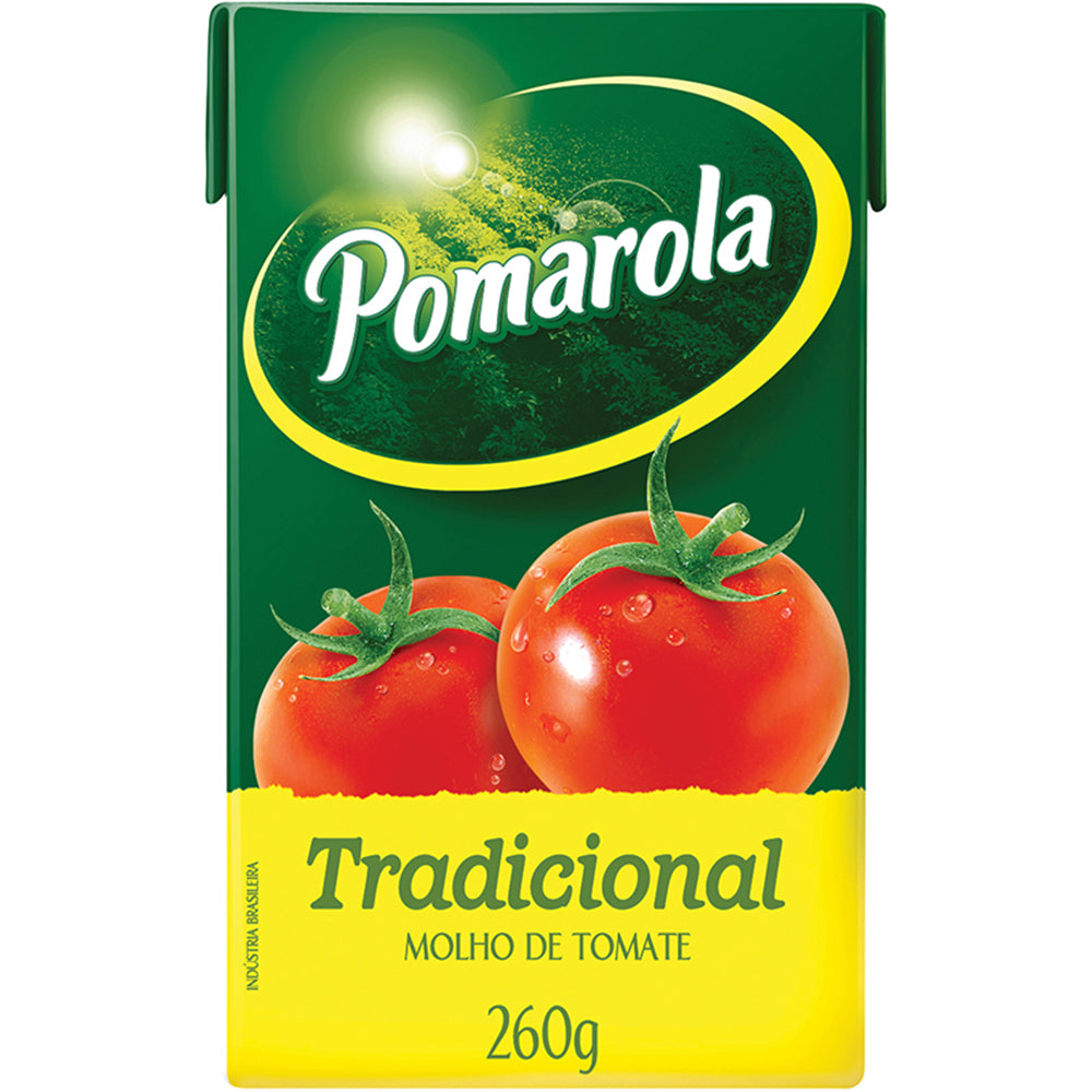 MOLHO TOMATE POMAROLA TP 260g – Mercado Serve Bem