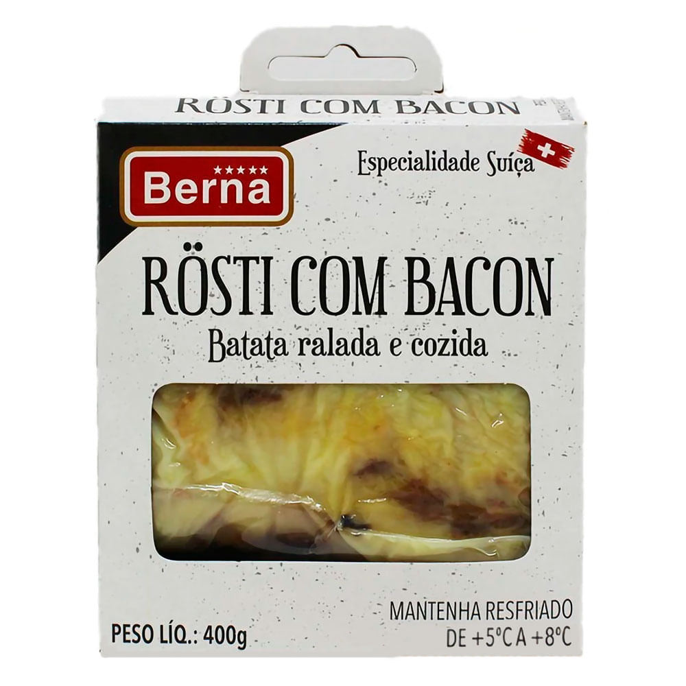 BATATA RALADA BERNA ROSTI BACON 400g – Mercado Serve Bem