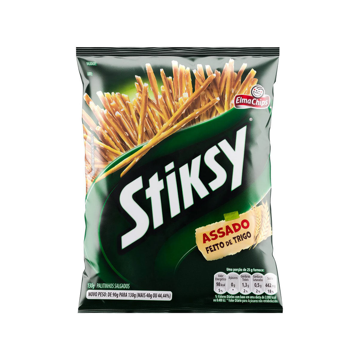 BISCOITO ELMA CHIPS STIKSY 130g – Mercado Serve Bem